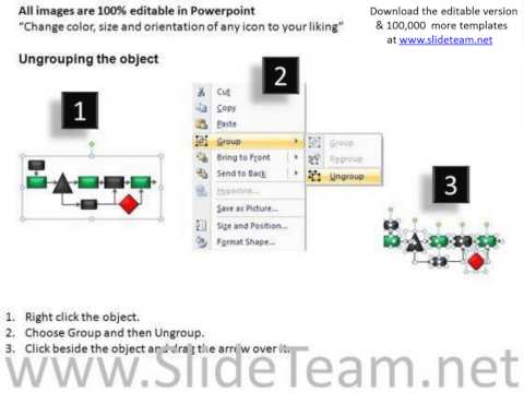 editable flow chart template for powerpoint presentations