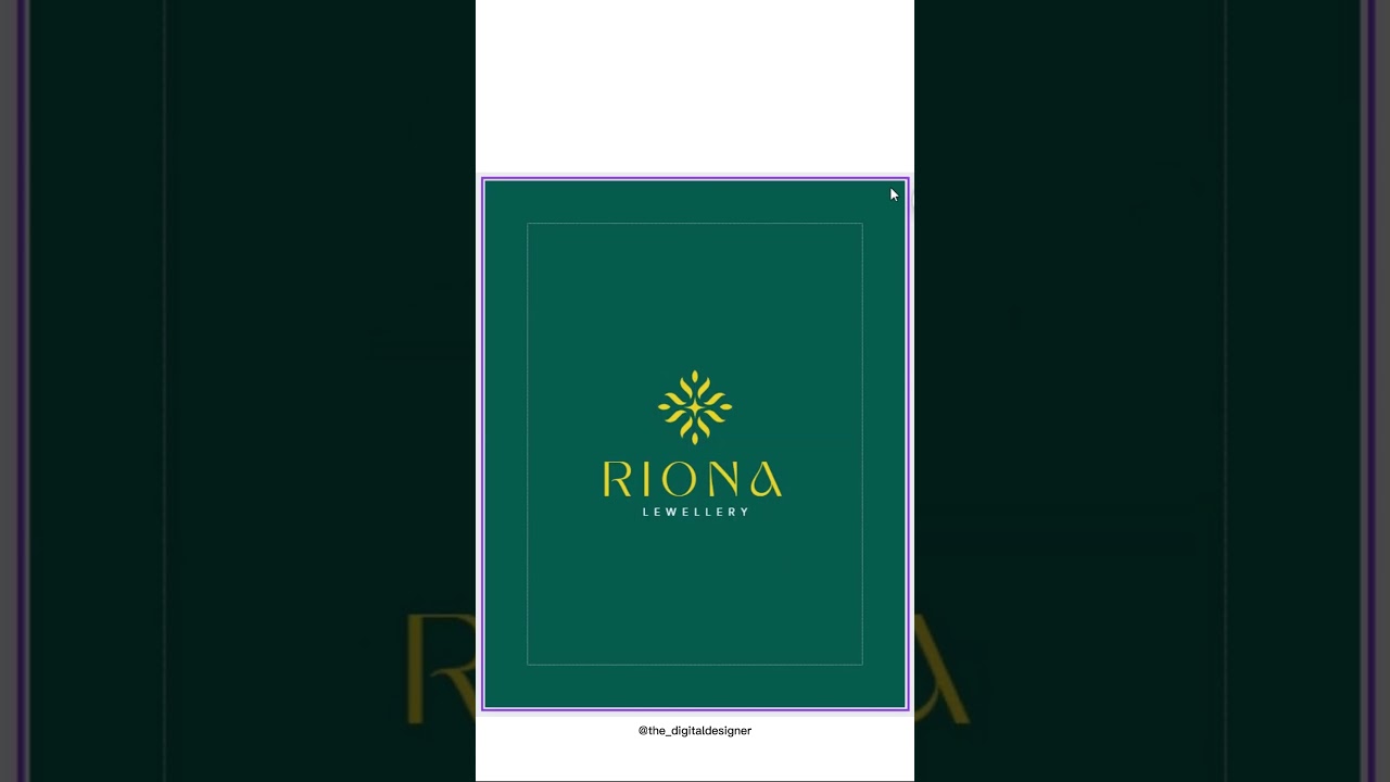 How to design a Jewelry Logo Design in Canva | Minimal Logo Design Tutorial | Branding Logo Design