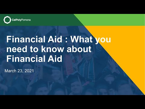 Financial Aid: What Admitted Students Need to Know