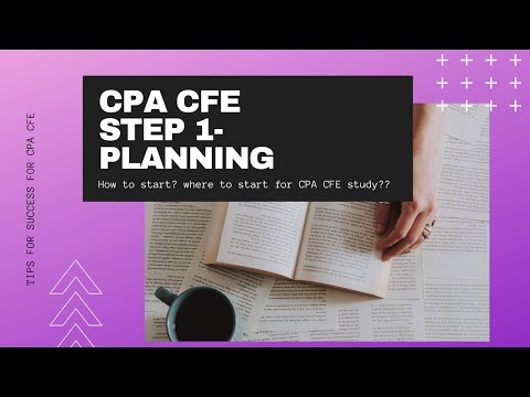 CFE Preparation- Step 1- How to start preparing for CFE