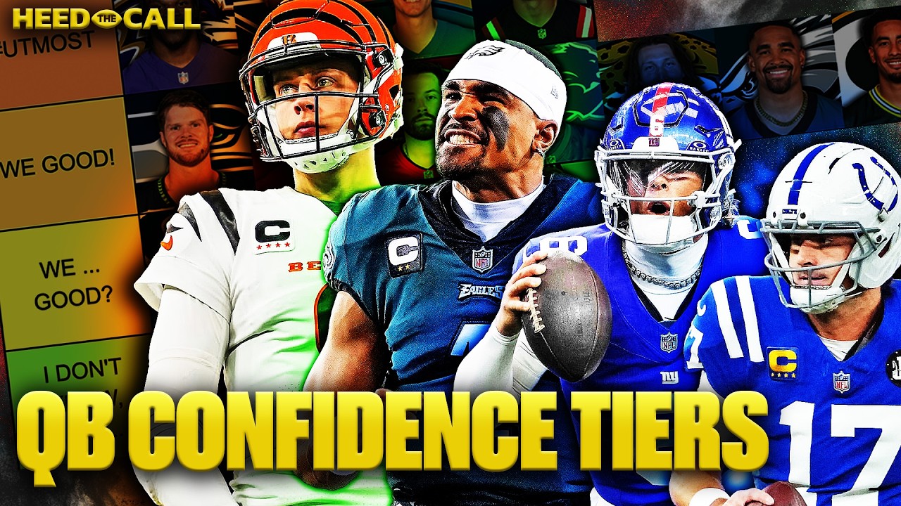 NFL Quarterback Confidence Tiers