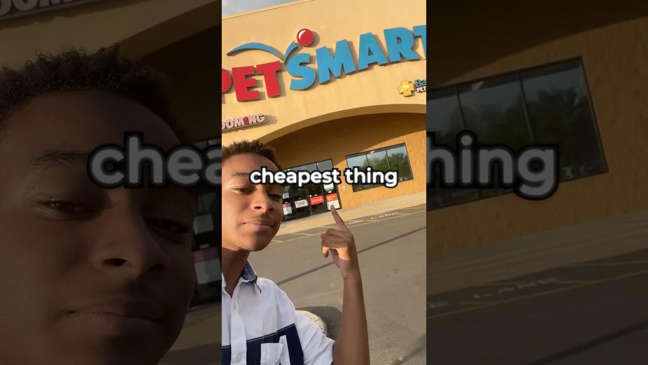 Whats the Cheapest Item at the Pet Store?