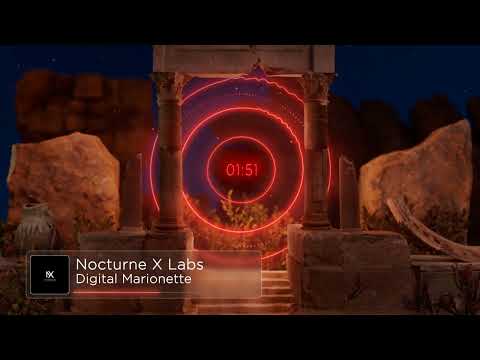 Nocturne X Labs - Digital Marionette (Official Visualizer) | AI Industrial Metal