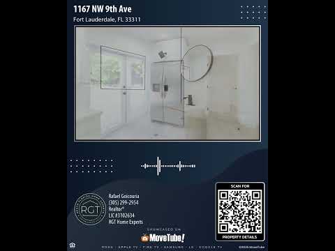 1167 NW 9th Ave, Fort Lauderdale, FL 33311 | 3 Bedroom Home For Sale
