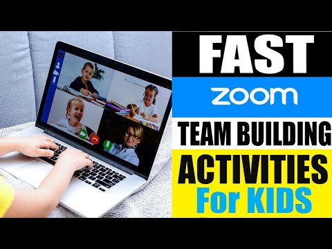 FAST and EASY Zoom Team Building Activities For KIDS