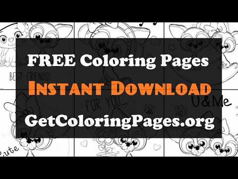 Cute dog coloring pages