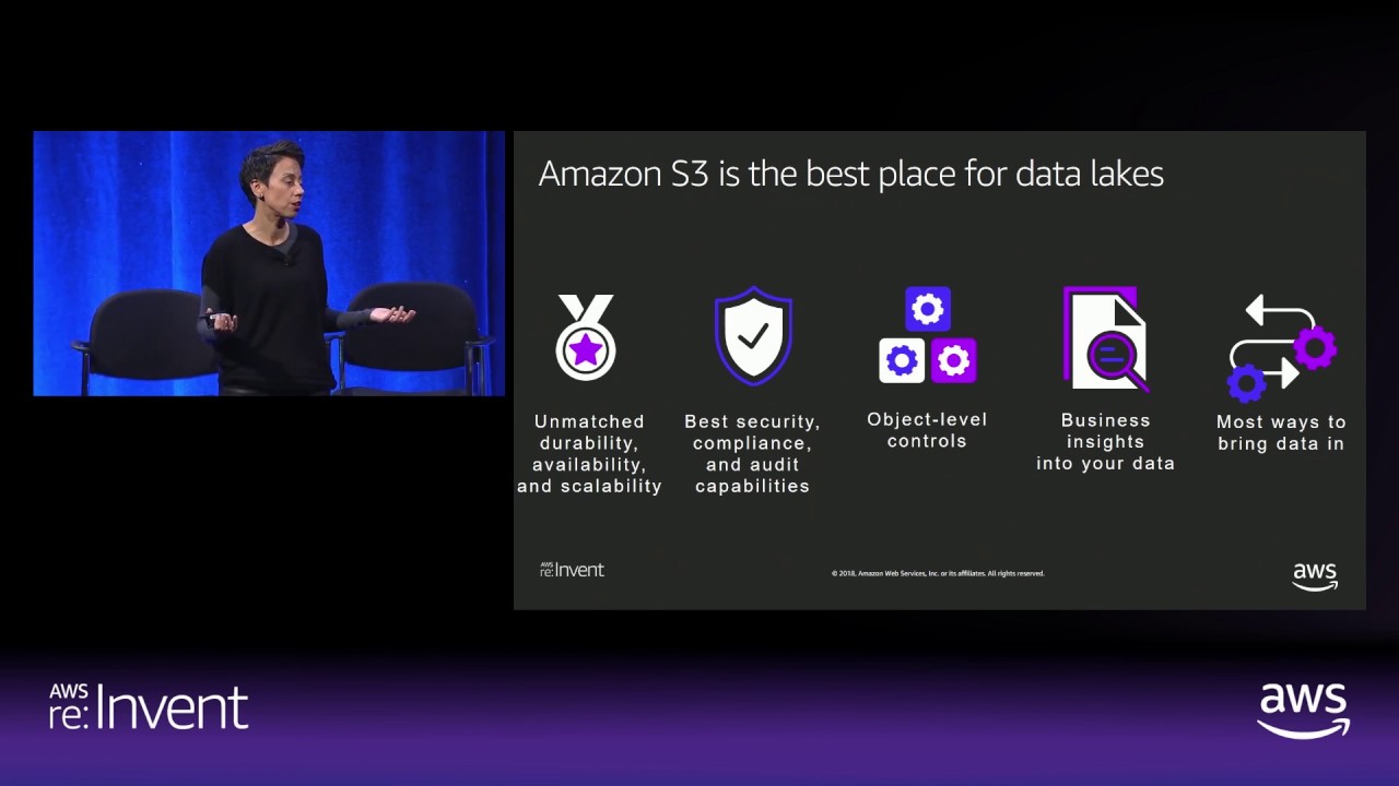 Amazon S3 is Exabytes and the #1 Place for Data Lakes