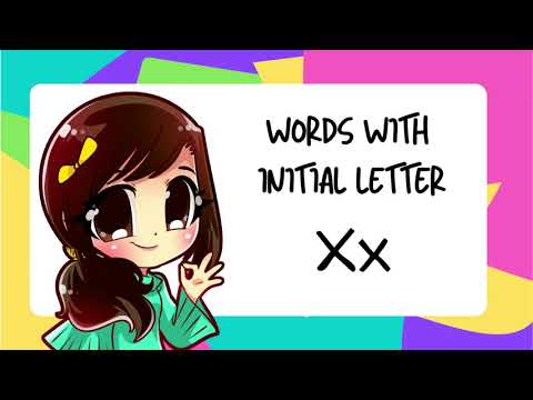 WORDS WITH INITIAL LETTER W,X,Y,& Z