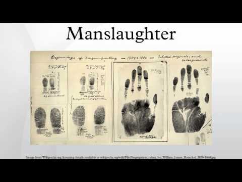 Manslaughter