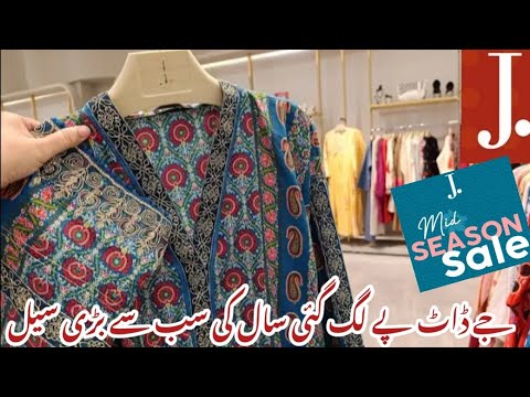 J.Junaid Jamshed Flat 50%Off😱J.unstitched Collection on sale♥️J.sale