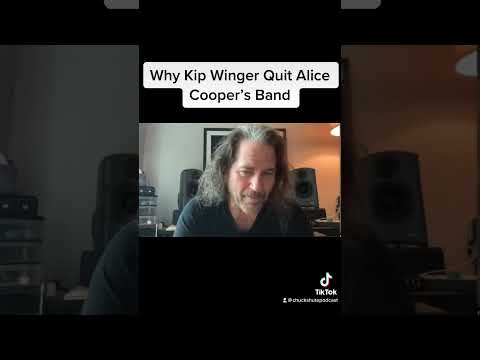 Why Kip Winger Left Alice Cooper’s Band