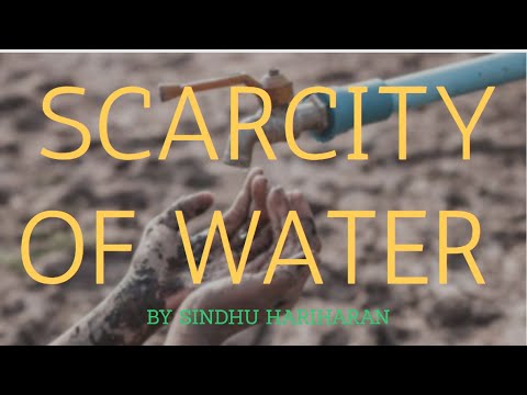 SCARCITY OF WATER
