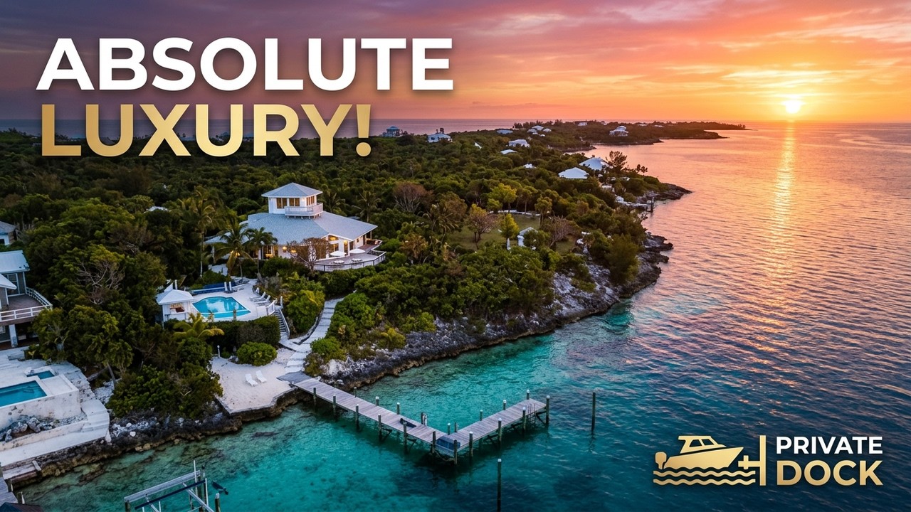 🏝️ Luxury House Tour | Conched Out – Stunning 5BR Oceanfront Villa in Hope Town, Elbow Cay, Bahamas