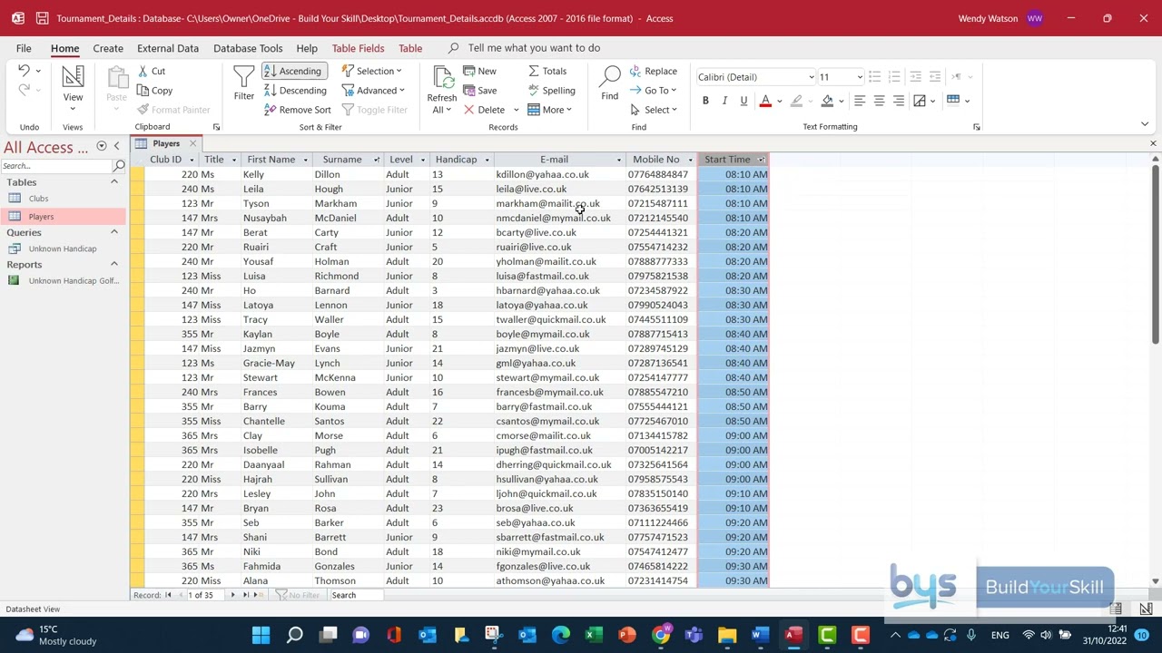 2022 N5 Admin & IT Exam | Database Task 2.c