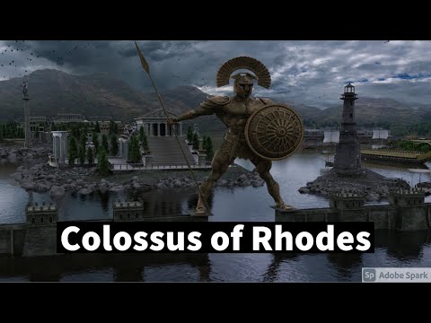 Colossus of Rhodes explained in Tamil