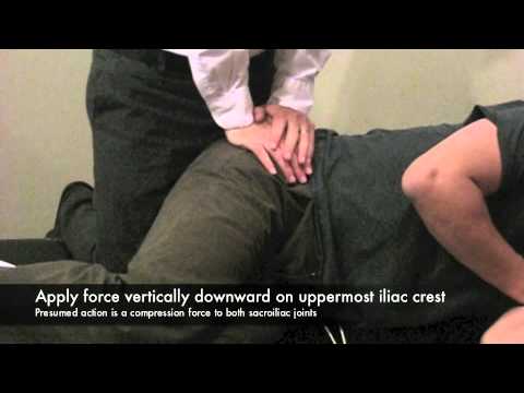 Sacroiliac Compression Test (CR)