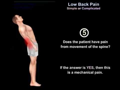 Low Back Pain: Simple or Complicated? Understanding the Key Differences