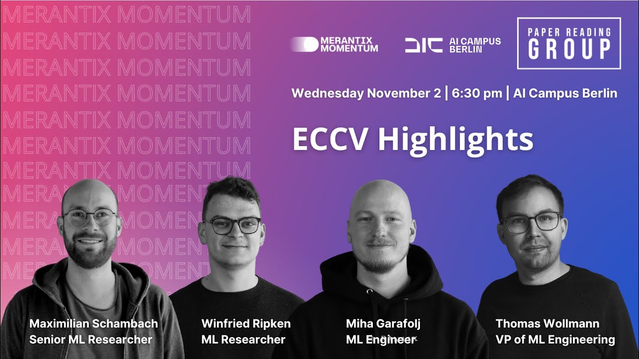 Paper Reading Group - ECCV Highlights 2022