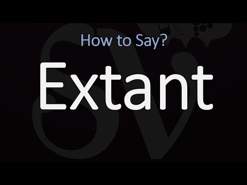 How to Pronounce Extant? (CORRECTLY) Meaning & Pronunciation
