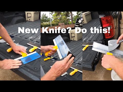 What You Should Do When Getting a New Drywall Knife