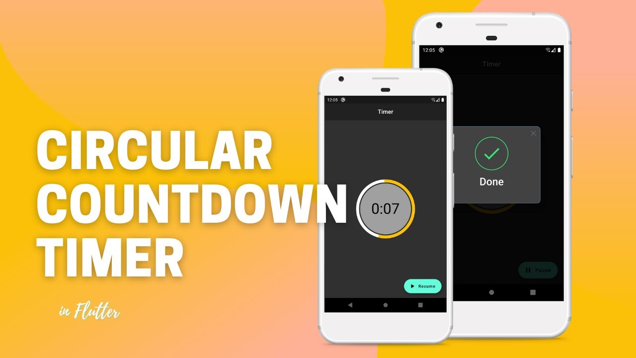 Flutter Circular Timer Example | Flutter Packages | Flutter Tutorials