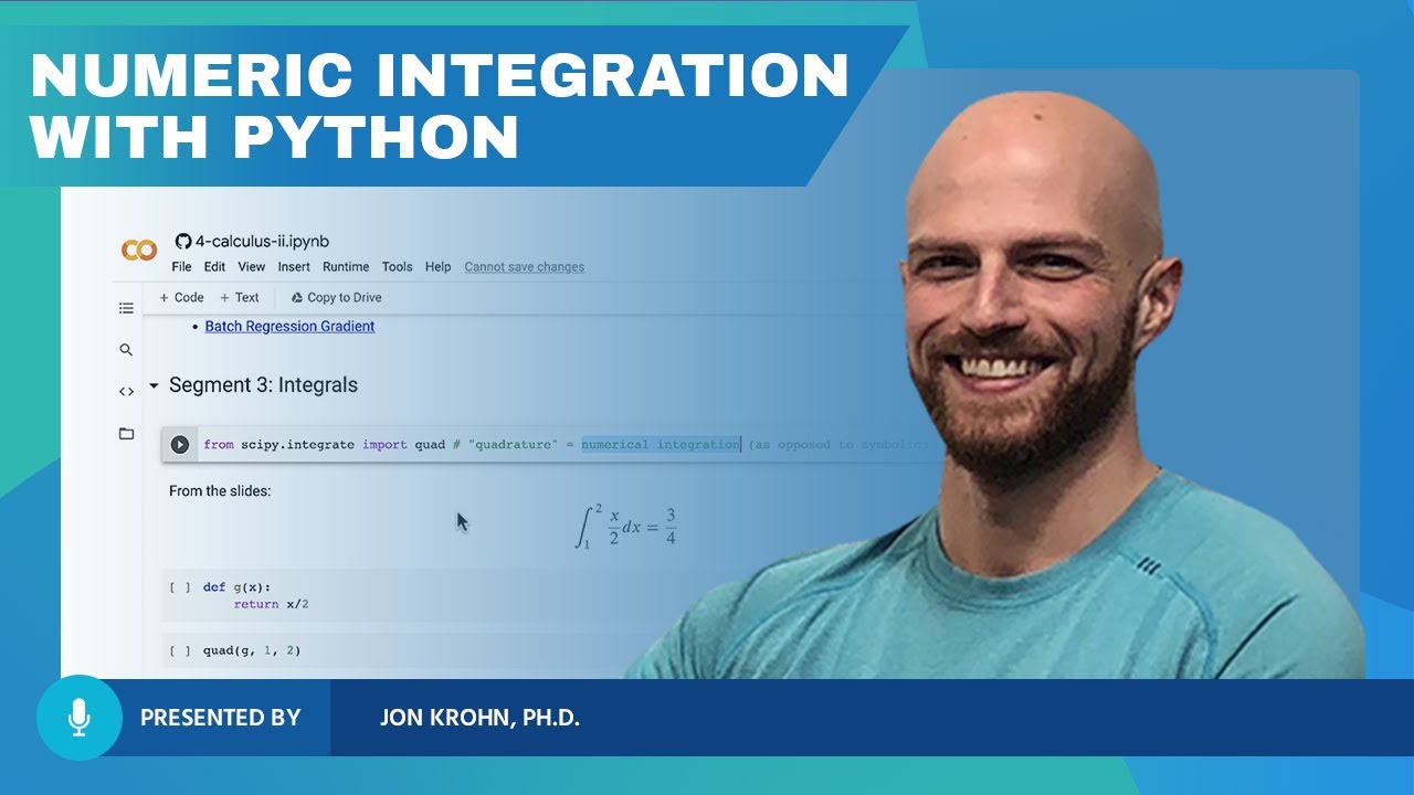Numeric Integration with Python — Topic 89 of Machine Learning Foundations