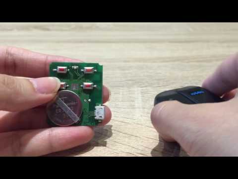 How to copy a FAAC remote with "seed code" by our new PCB "CHML"?