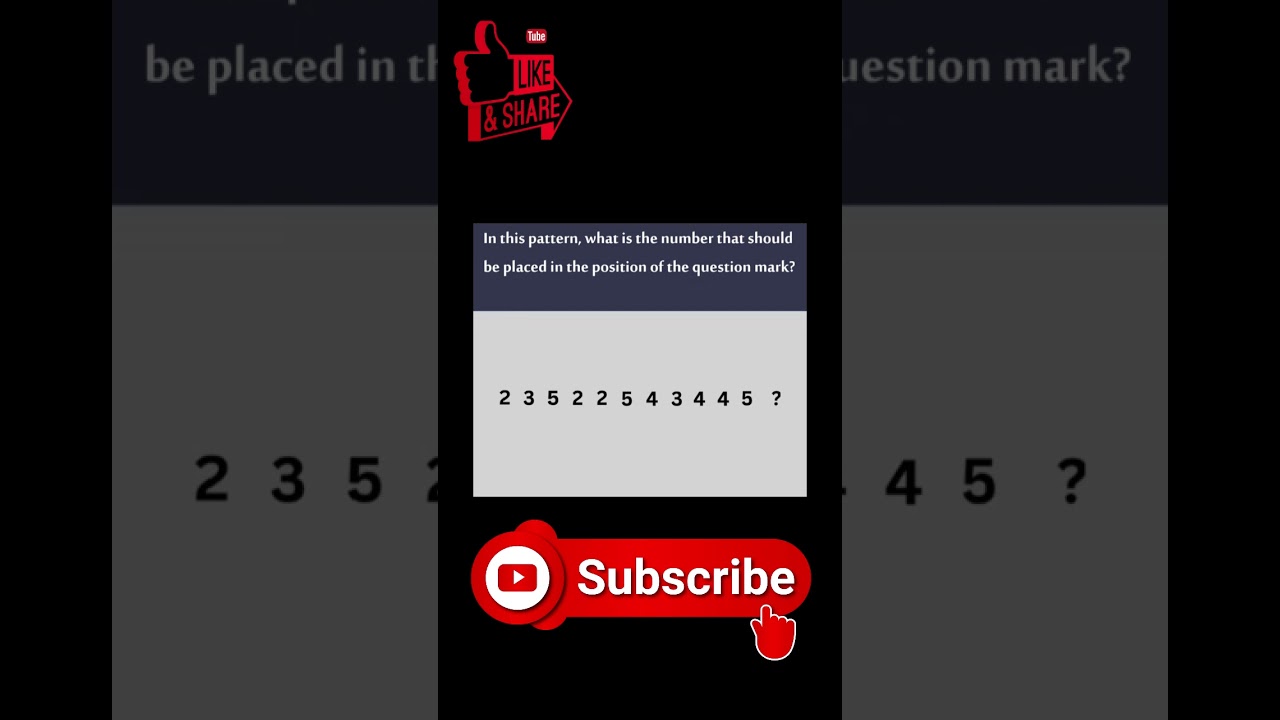Puzzle Challenge: Can You Find the Missing Number in This Sequence?