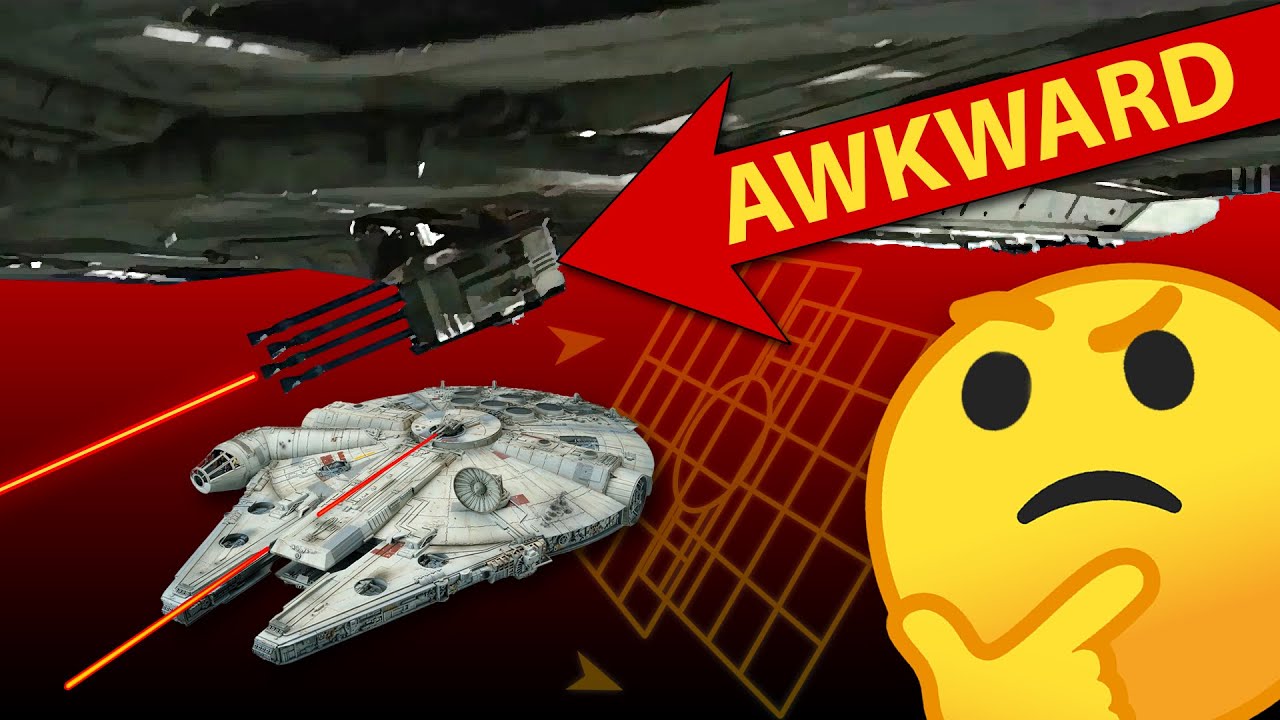 WTF is wrong with the Millenium Falcon's Laser Turrets?