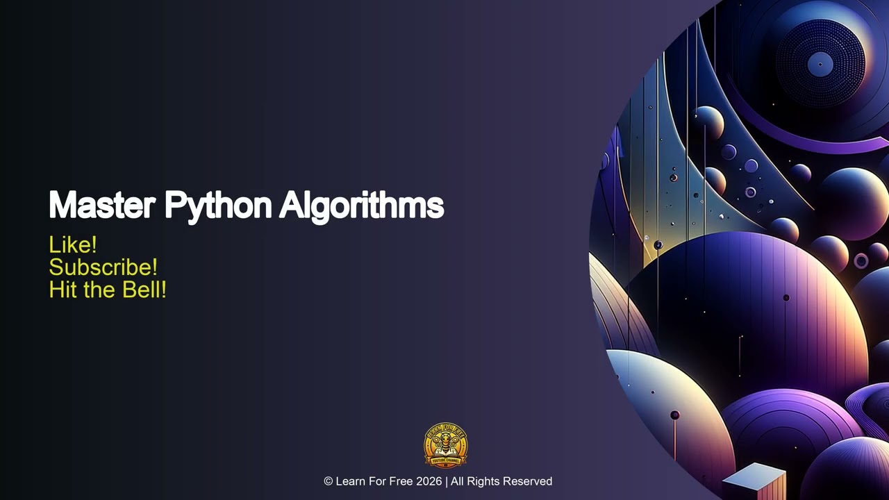 Master Python Algorithms | 02A '