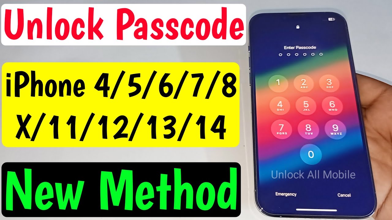 Remove iPhone Passcode Without Data Loss | How To Unlock iPhone If Forgot Passcode