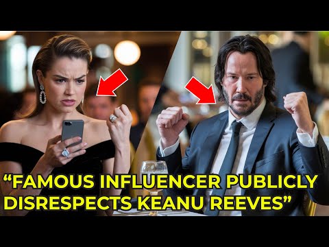 Famous Influencer Publicly Disrespects Keanu Reeves – Instantly Regrets It When Truth Comes Out!