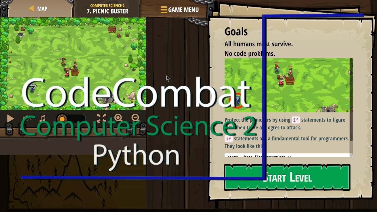 CodeCombat Level 7 Python Computer Science 2 Tutorial with Answers