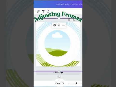 Social Media DP/ Profile Picture Frames: Adjusting Frames