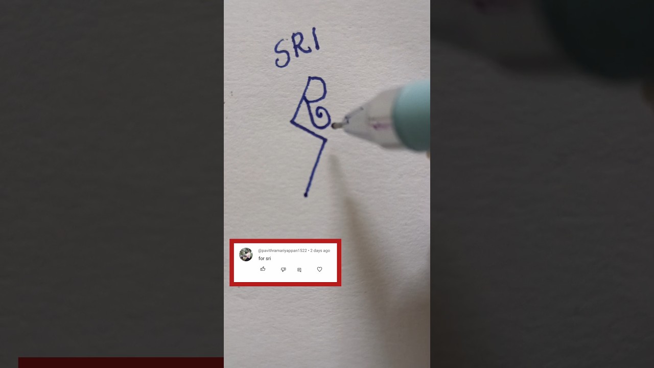 SRI name art logo design 126 #name #logo #logodesign #logodesign #youtubeshorts #viral #ytshorts