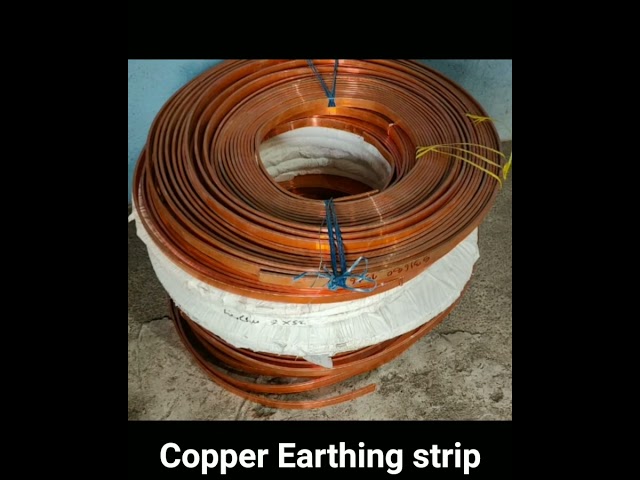 Copper Earthing Strip - 6mm Copper Earthing Strip Manufacturer from Pune