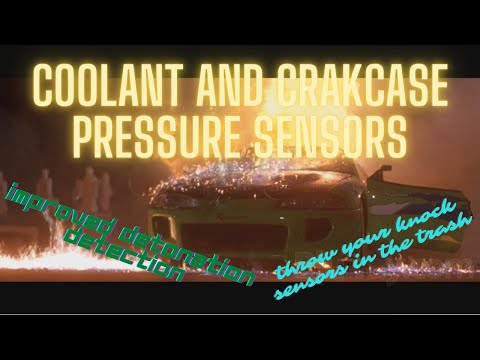 Coolant and Crankcase Pressure Sensors