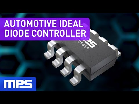 Automotive-Grade Ideal Diode Controller with Reverse Polarity Protection: MPQ5850