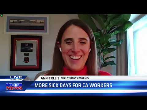 New California Law Increases Sick Days for Workers