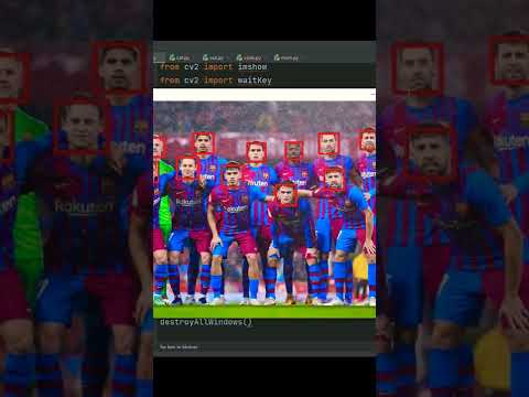 Multiple faces detection with Python and OpenCV