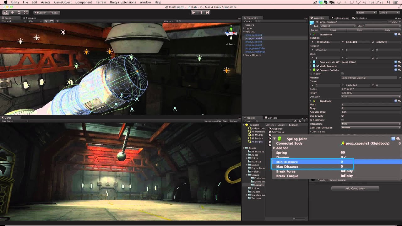 Joints - Unity Official Tutorials