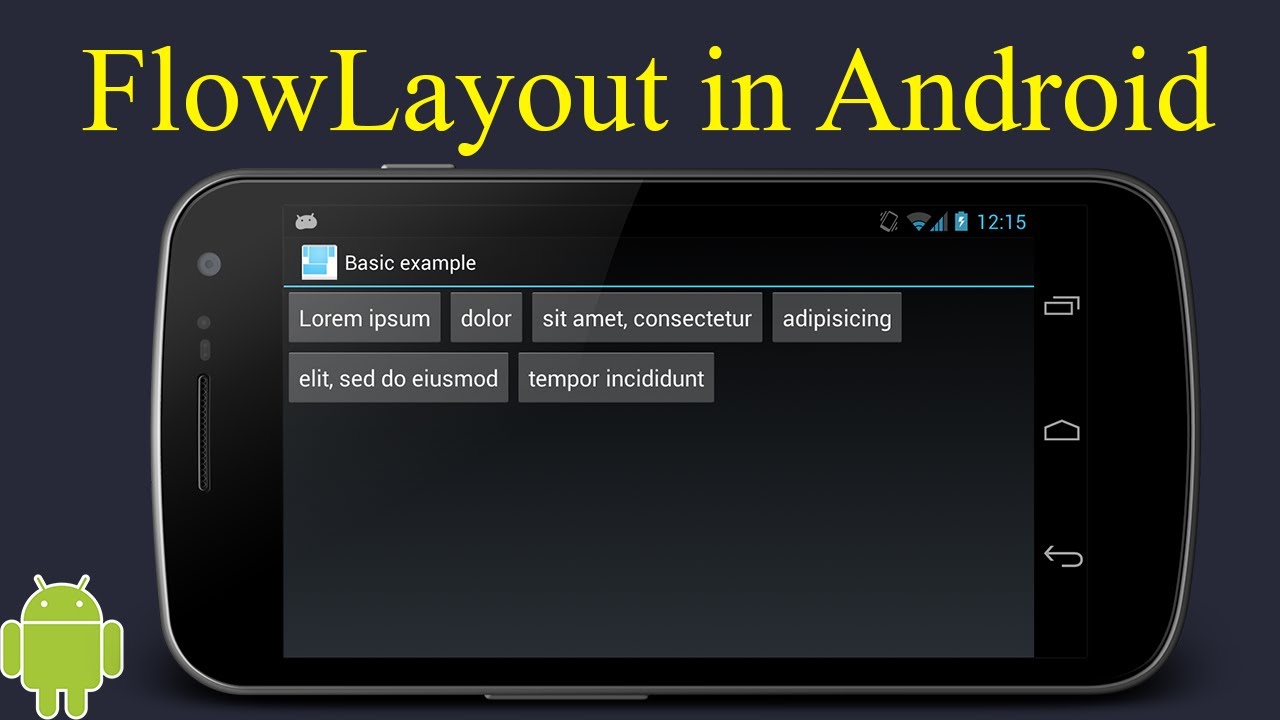 How to use Flowlayout in Android - [Android Libraries - #06]