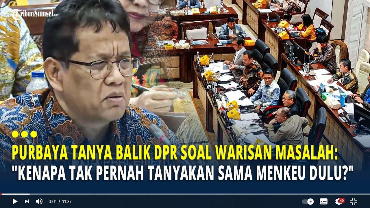 Menkeu Purbaya Tanya Balik DPR soal Warisan Masalah: 