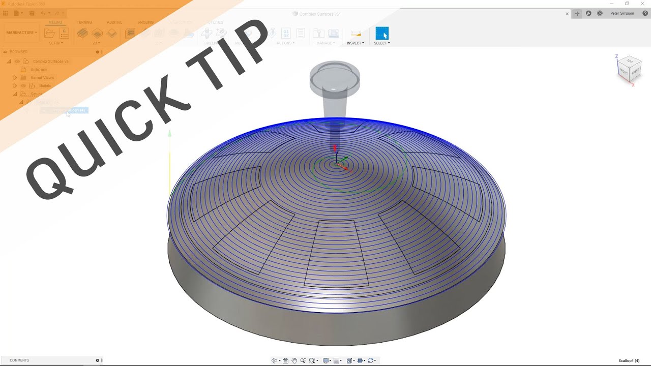 QUICK TIP: Using Surfaces to Make Better Toolpaths