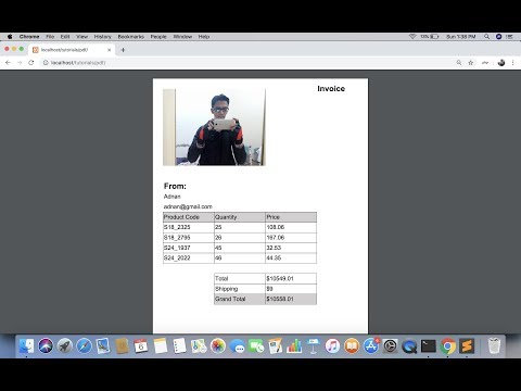 PDF view in browser and export as file - PHP