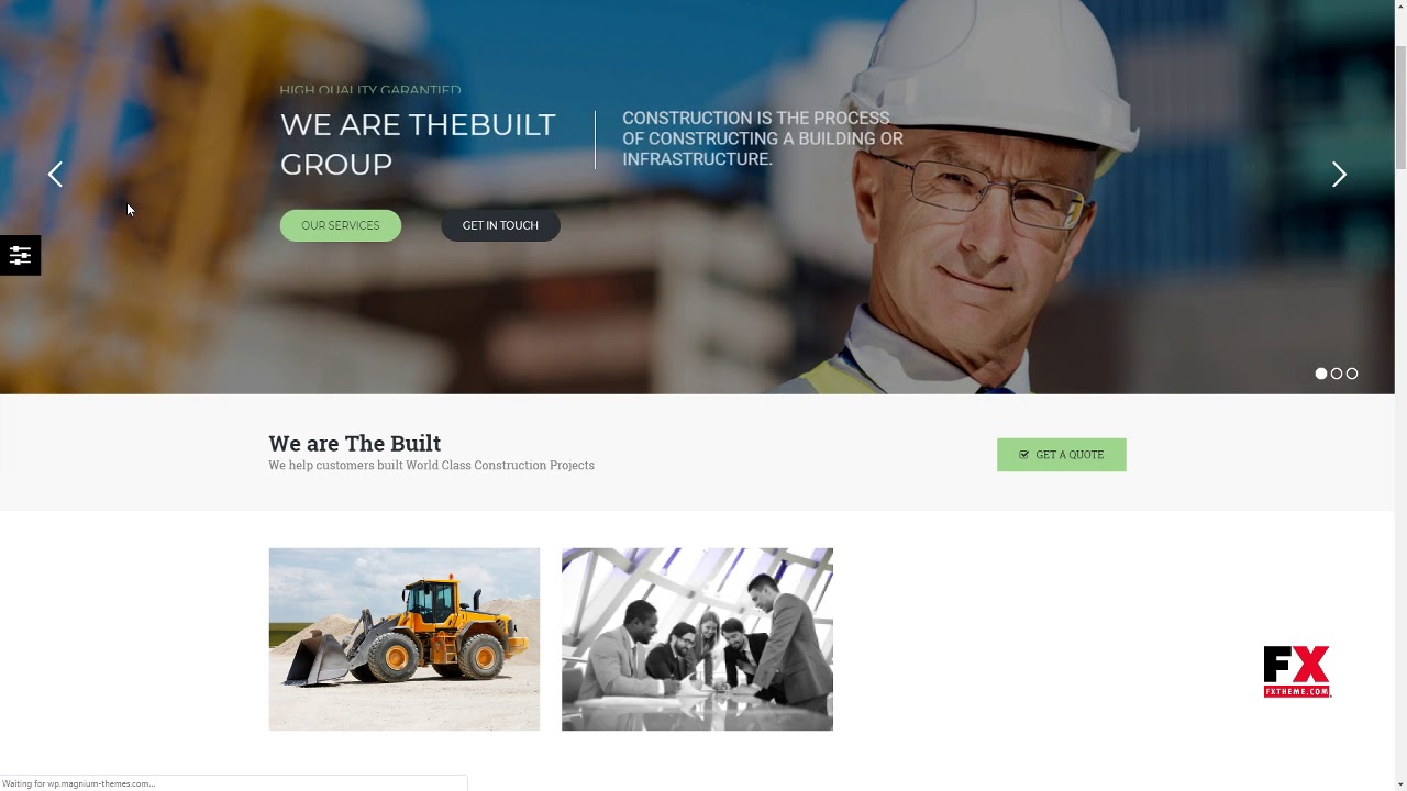 TheBuilt - Construction, Architecture and Building Business WordPress