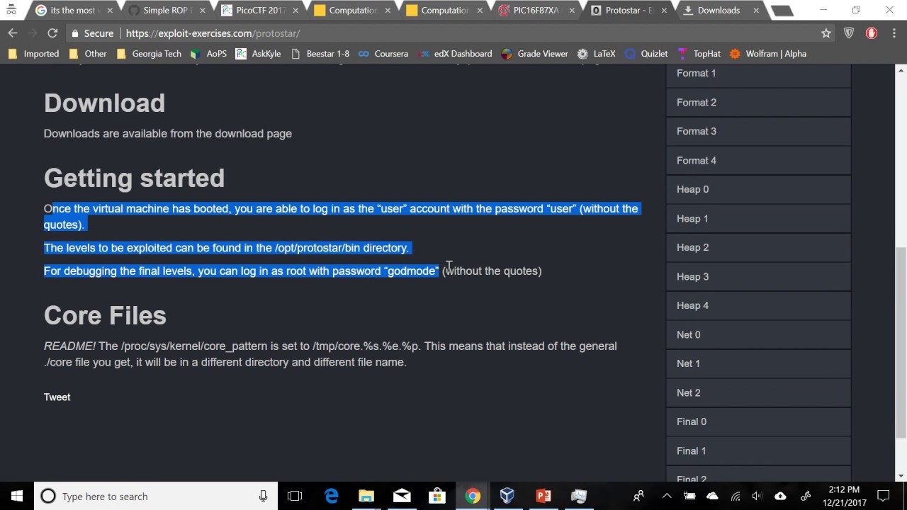 Exploit-Exercises Protostar Stack0 Exploit