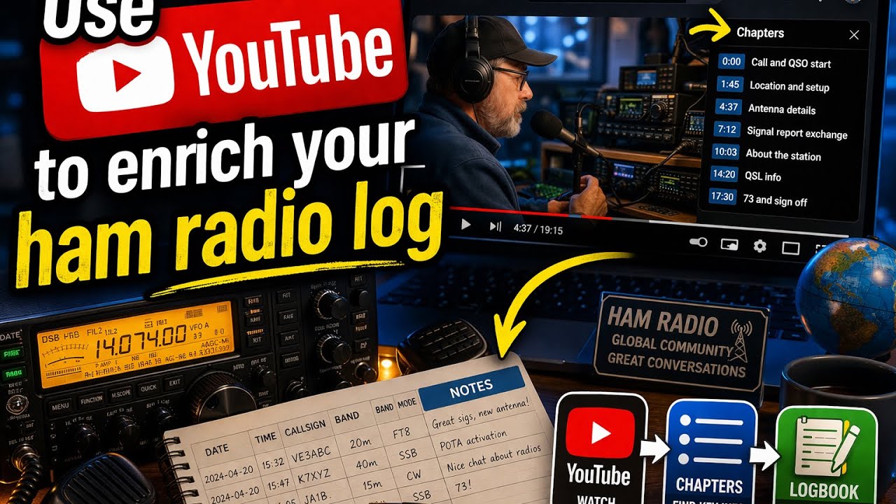 ADIF to Youtube on VE2ZDX Toolkit