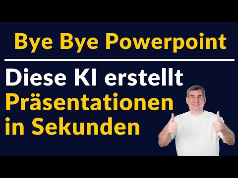 Diese KI macht PowerPoint ÜBERFLÜSSIG!?!