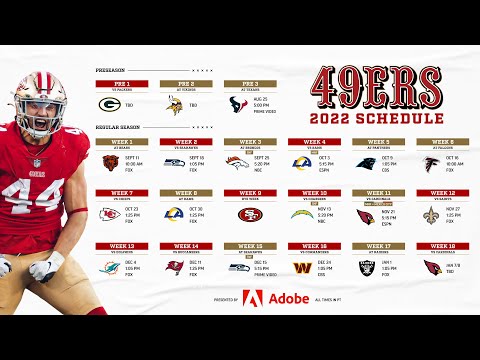 Fight for What's Ours. The 49ers 2022 Schedule is Here